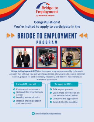 Sample BTE Student Recruitment Flyer PDF - FHI360 - Bridge to Employment