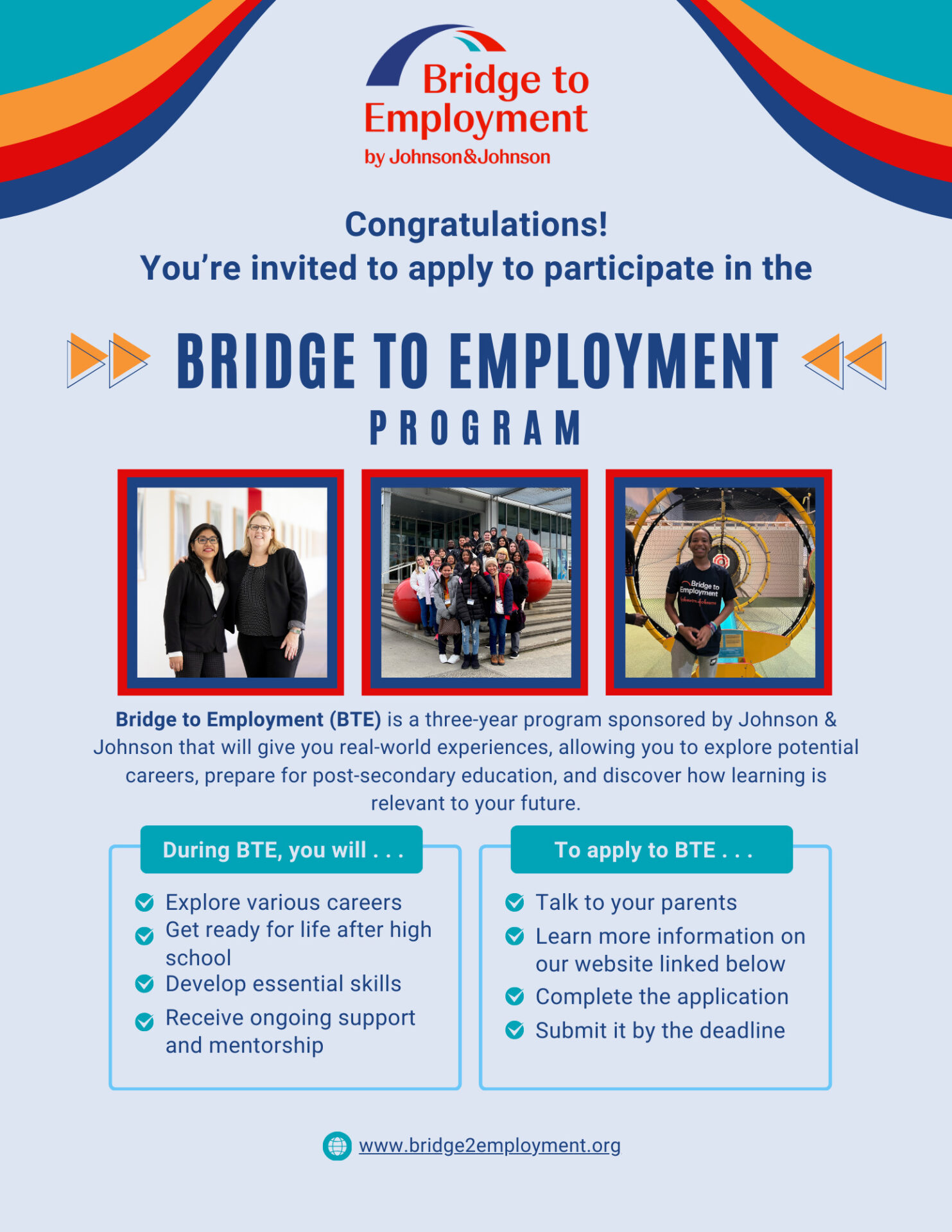 Sample BTE Student Recruitment Flyer PNG - FHI360 - Bridge to Employment
